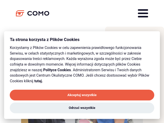 Operacja oczu Kraków COMO